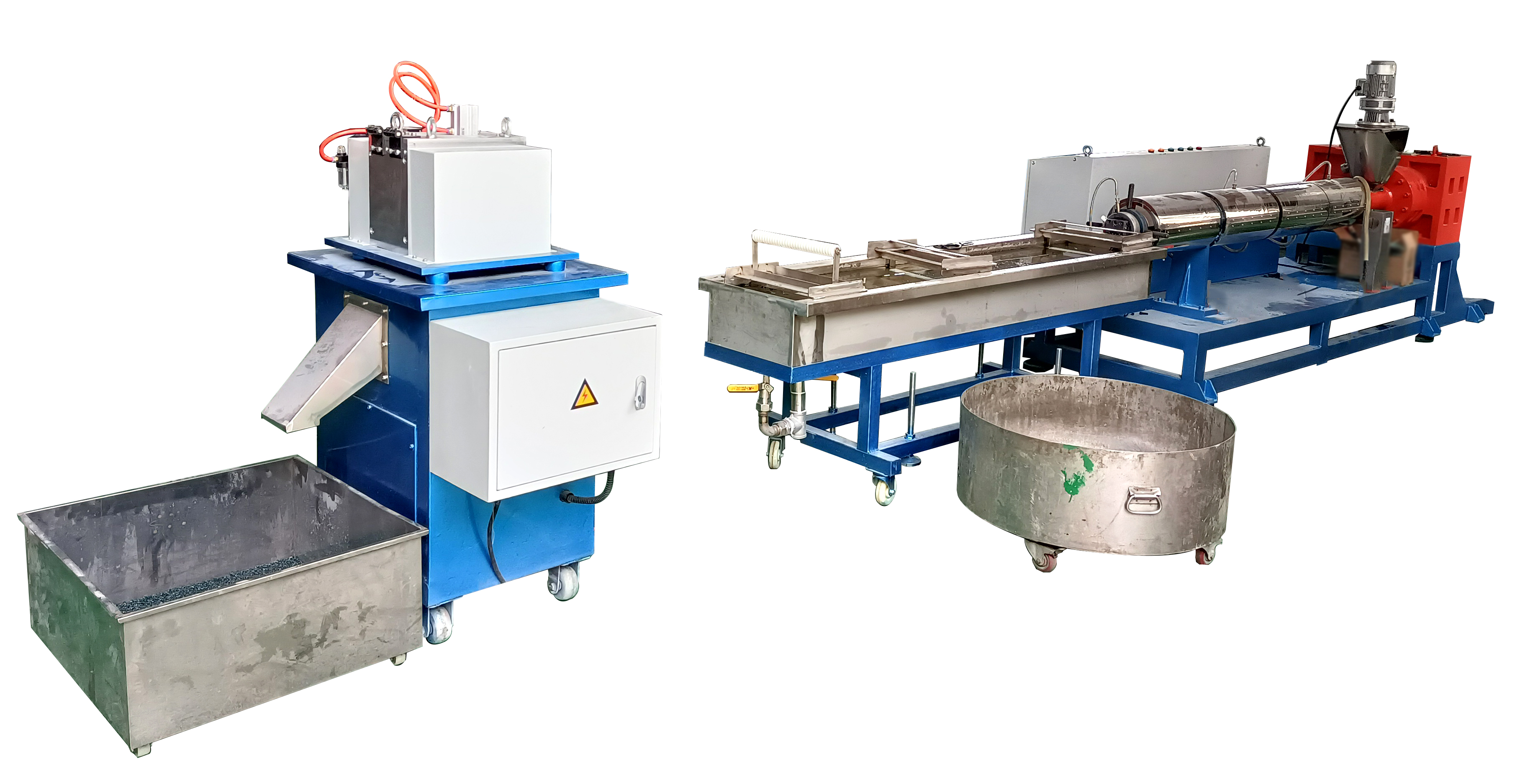 Extrusora de tornillo único de escala de laboratorio para reciclaje de ...